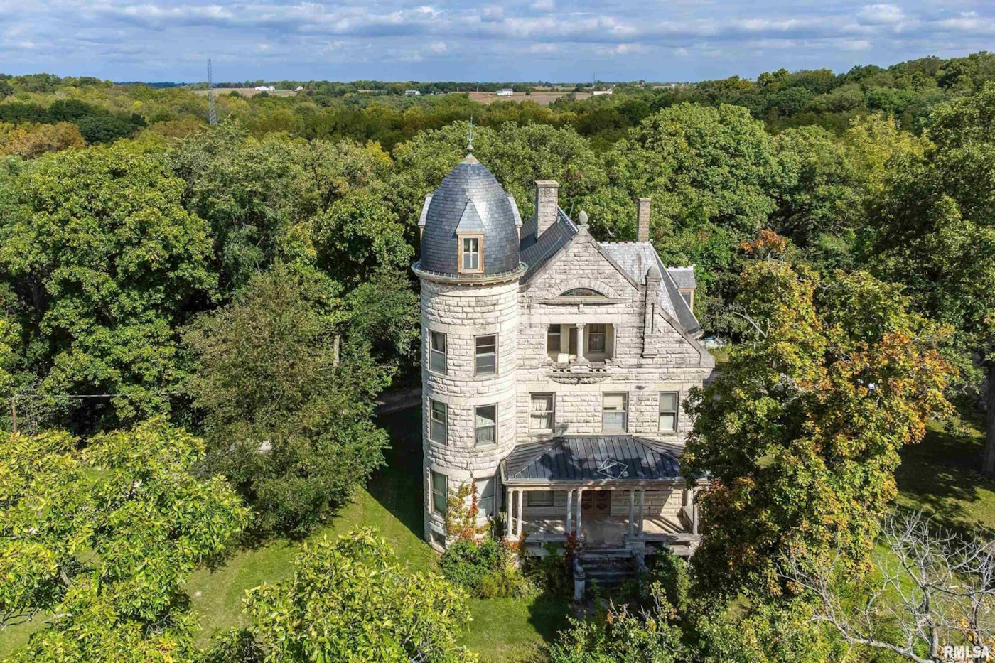 $700k Illinois, USA. 19th Century American Castle For Sale - Castleist